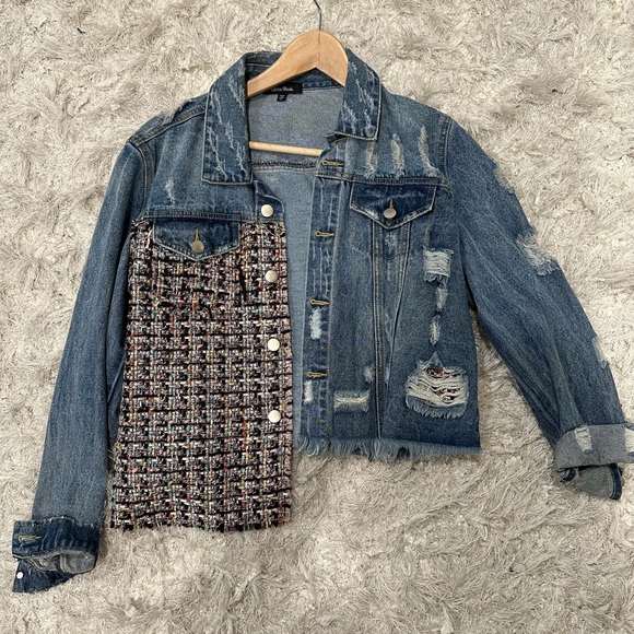 Lea & Viola | Jackets & Coats | Lea Voila Jean Jacket | Poshmark